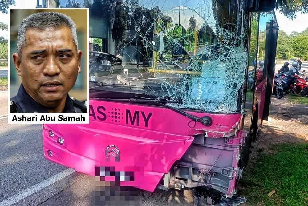 Pemandu bas merah jambu terlibat kemalangan maut direman - Sinar Harian