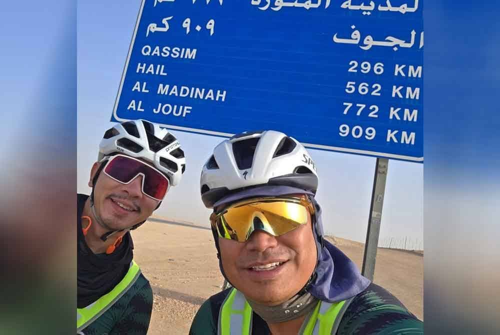 Misi kayuhan Amar Baharin, Qobin hampiri Madinah - Sinar Harian