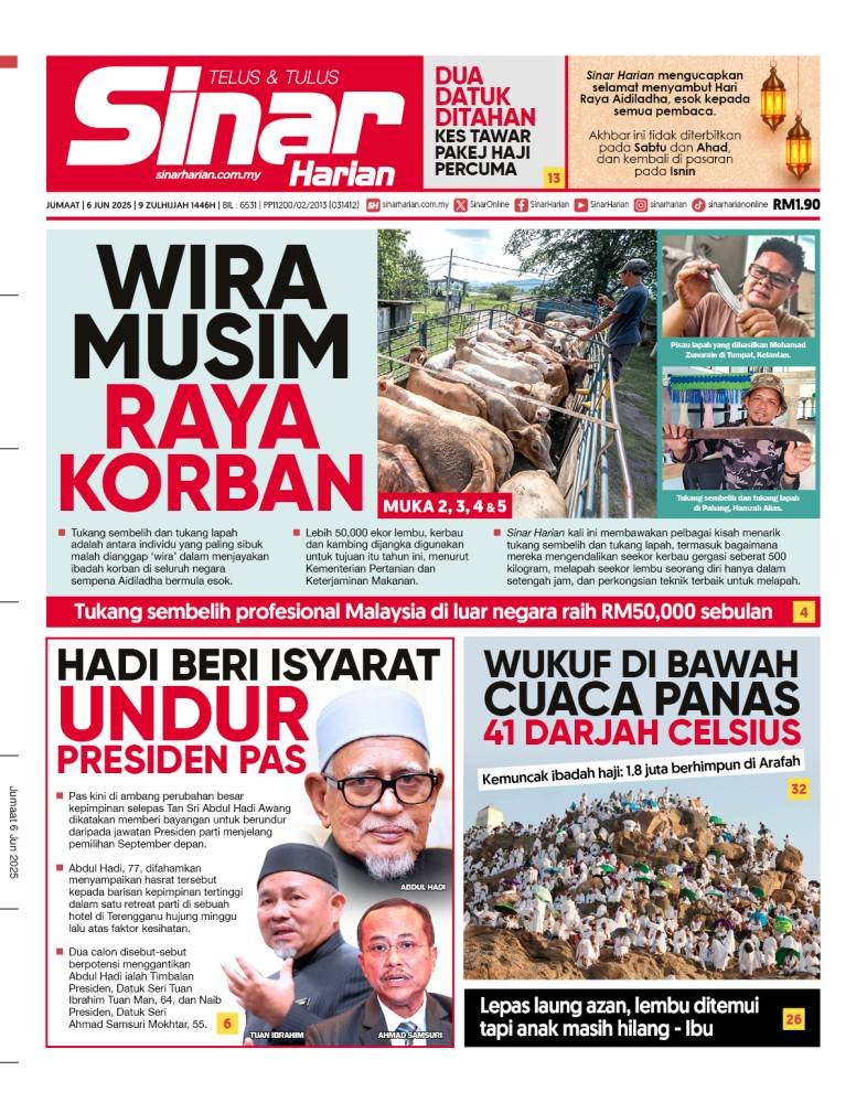 SINAR HARIAN 6 JUN 2025 - Sinar Harian