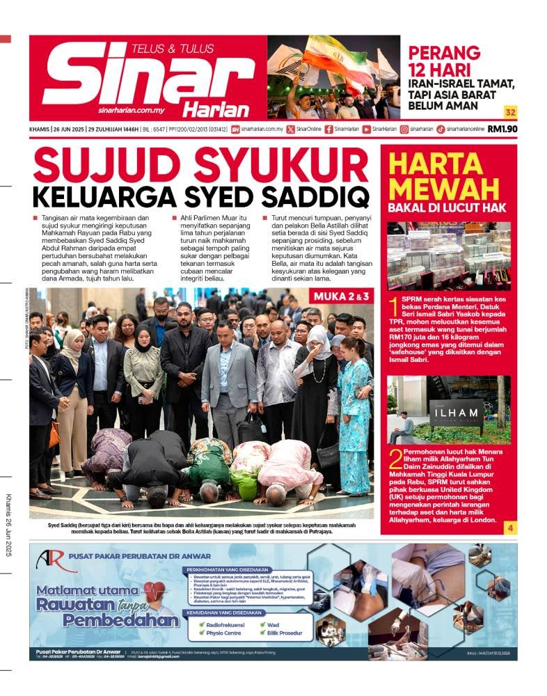 SINAR HARIAN 26 JUN 2025 - Sinar Harian