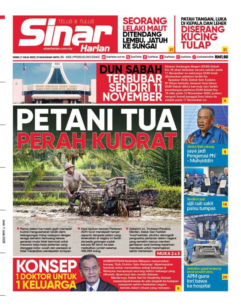 SINAR HARIAN 7 JULAI 2025 - Sinar Harian