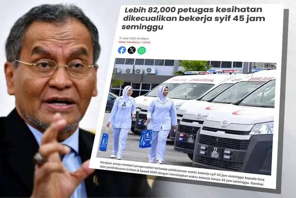 Pengecualian waktu kerja syif pengiktirafan kepada petugas kesihatan ...