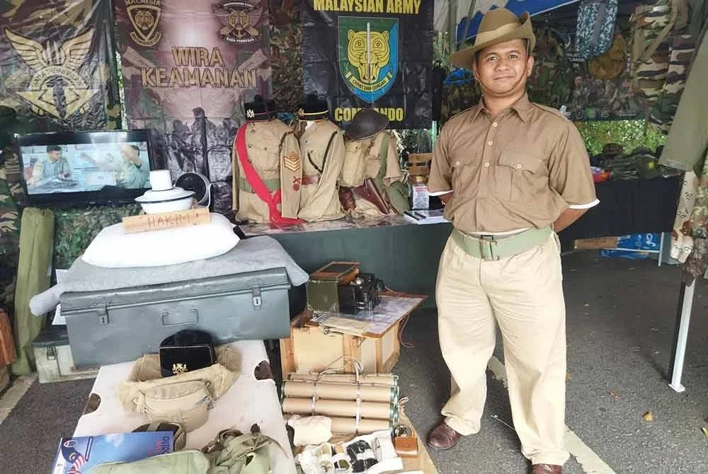 Hobi kumpul barang tentera pupuk semangat patriotik, hargai perjuangan ...