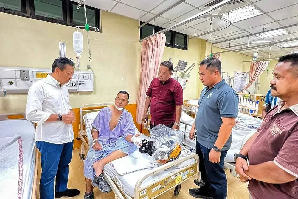 Anggota polis cedera ditetak ketika tenangkan lelaki kurang siuman ...