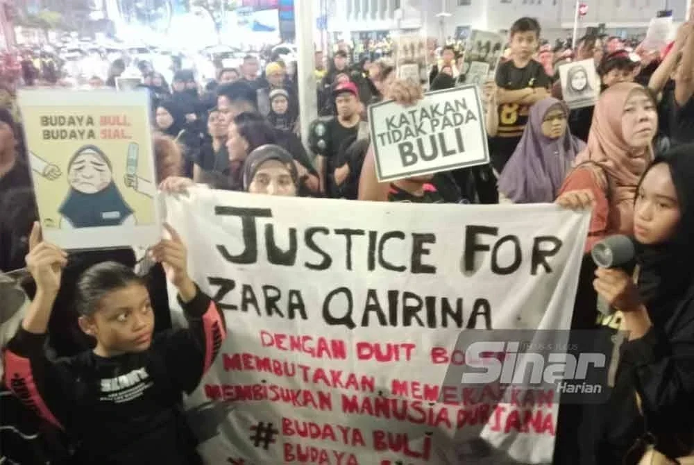 Tiada kesalahan dikesan dalam perhimpunan ‘Justice for Zara’ - Polis ...
