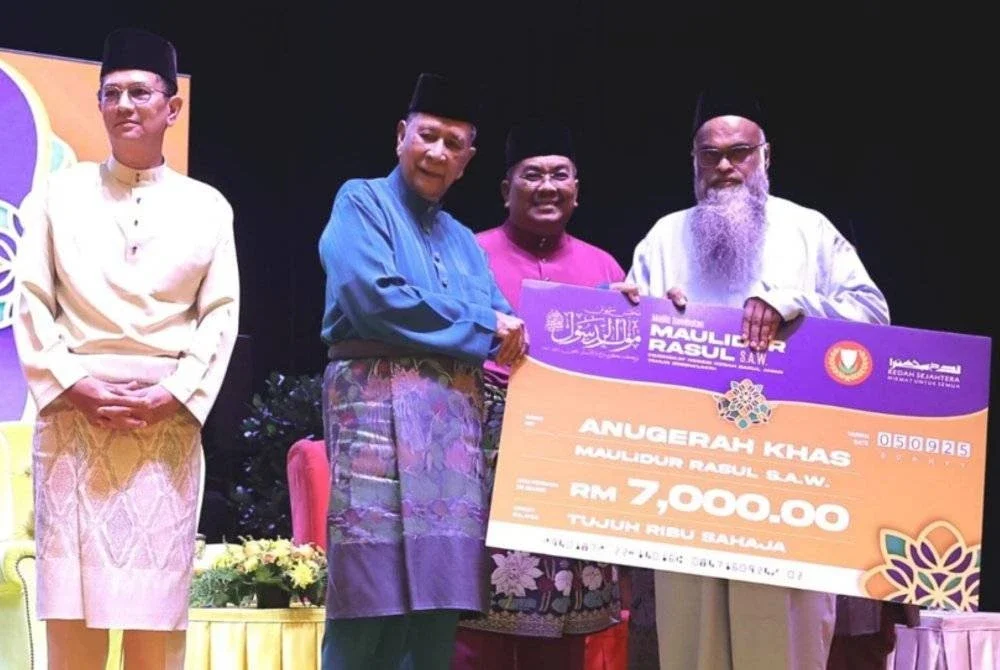 Pendakwah mualaf dinobat penerima Anugerah Khas Maulidur Rasul Kedah ...