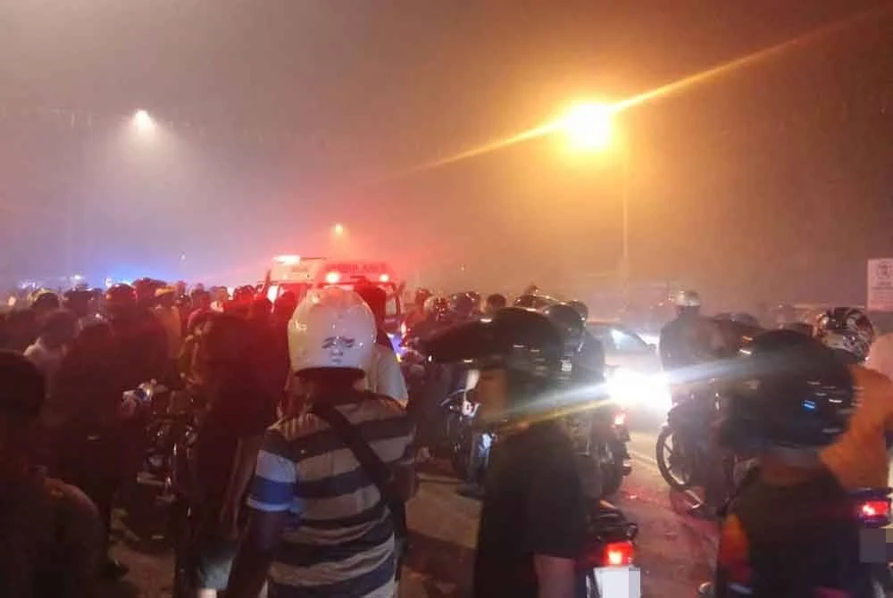 Pertunjukan bunga api bertukar tragedi, 22 cedera kena serpihan mercun ...