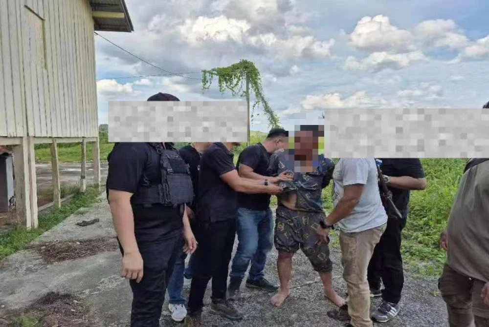 Lelaki ditahan tetak isteri, anak perempuan guna parang - Sinar Harian