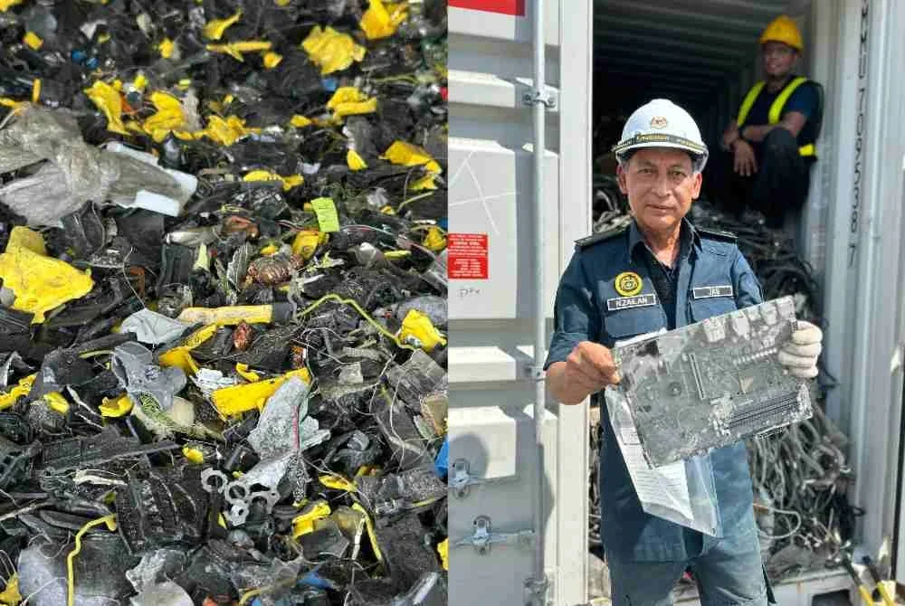 Sembilan kontena e-waste lebih 192 tan dikesan di Pelabuhan Klang ...