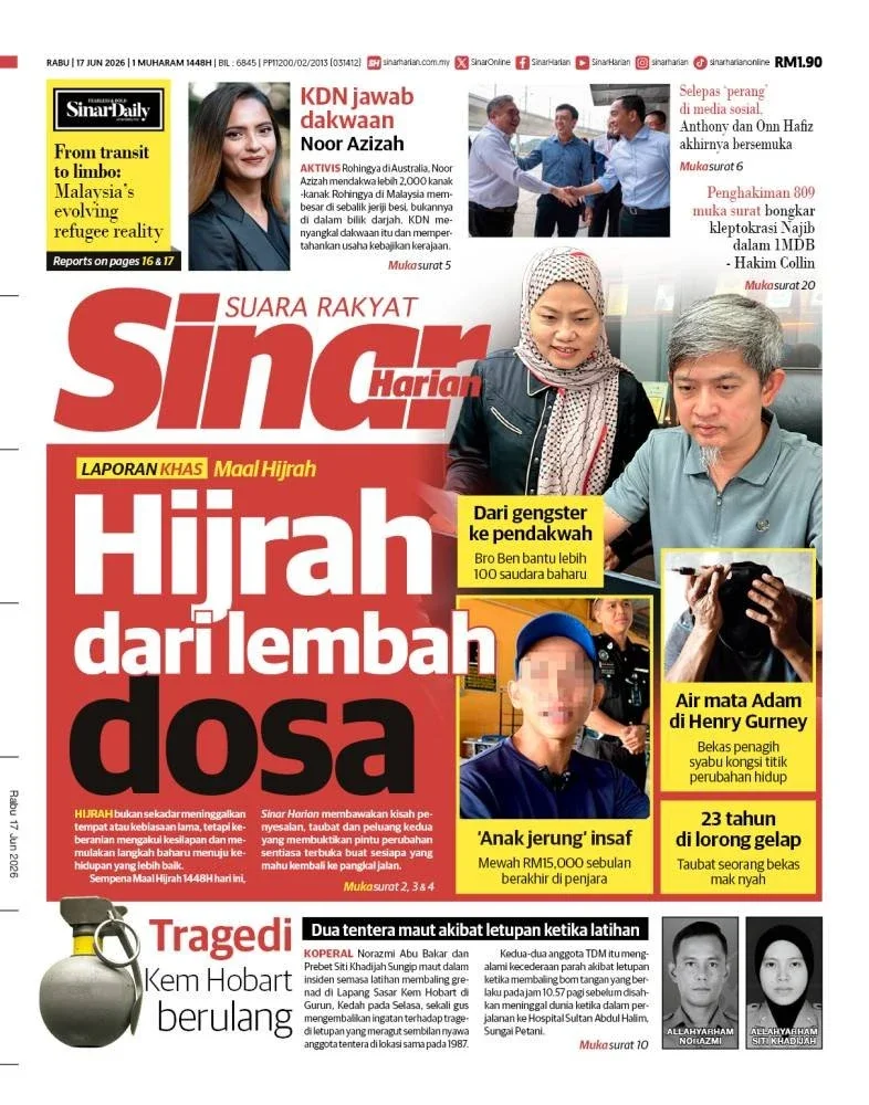 SINAR HARIAN 17 JUN 2026 - Sinar Harian