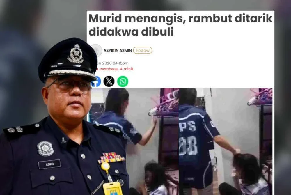Terlanggar tali ampaian, pakaian jatuh punca murid dipukul, ditarik ...